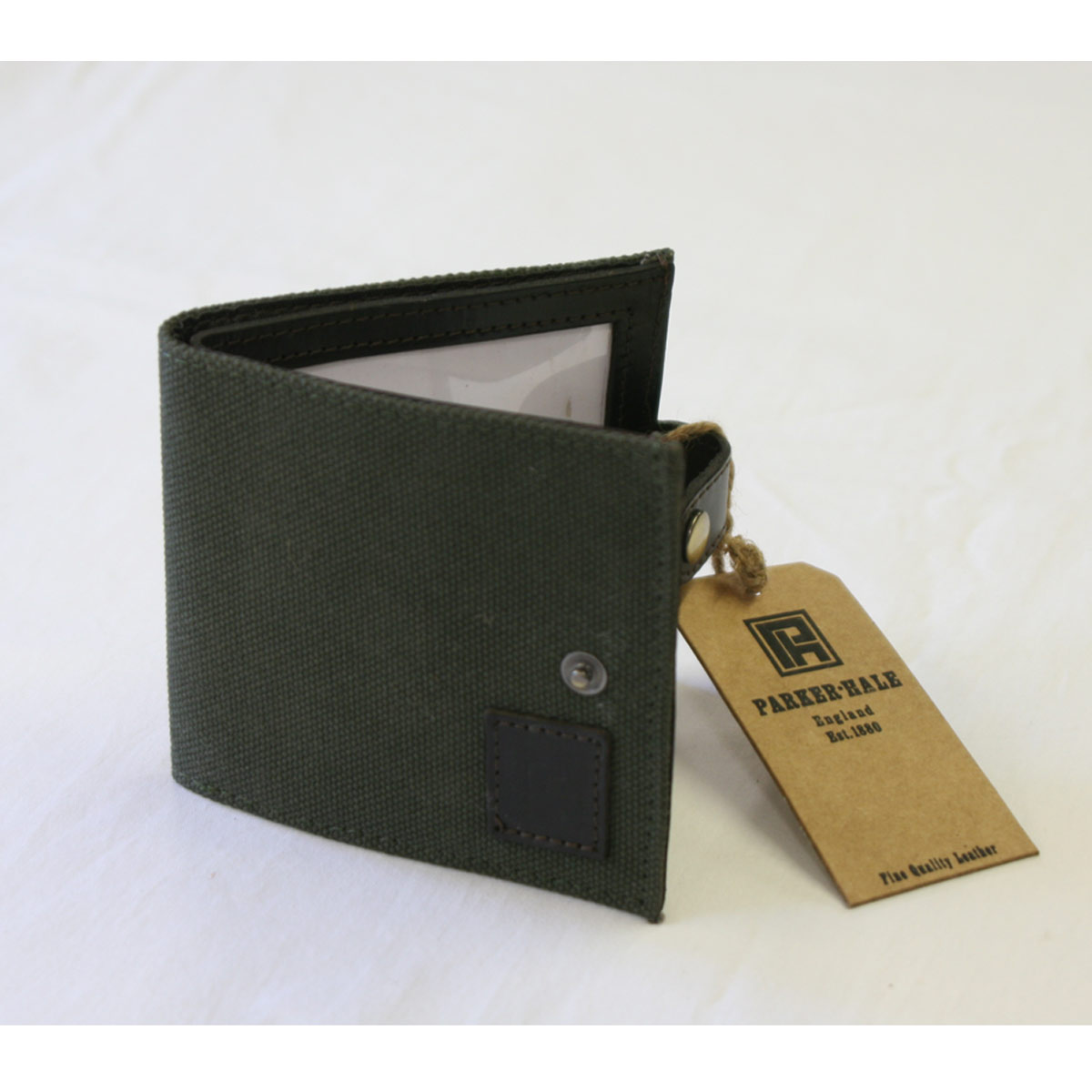 Canvas & Leather Alton Shotgun Certificate Wallet by Parker Hale ...