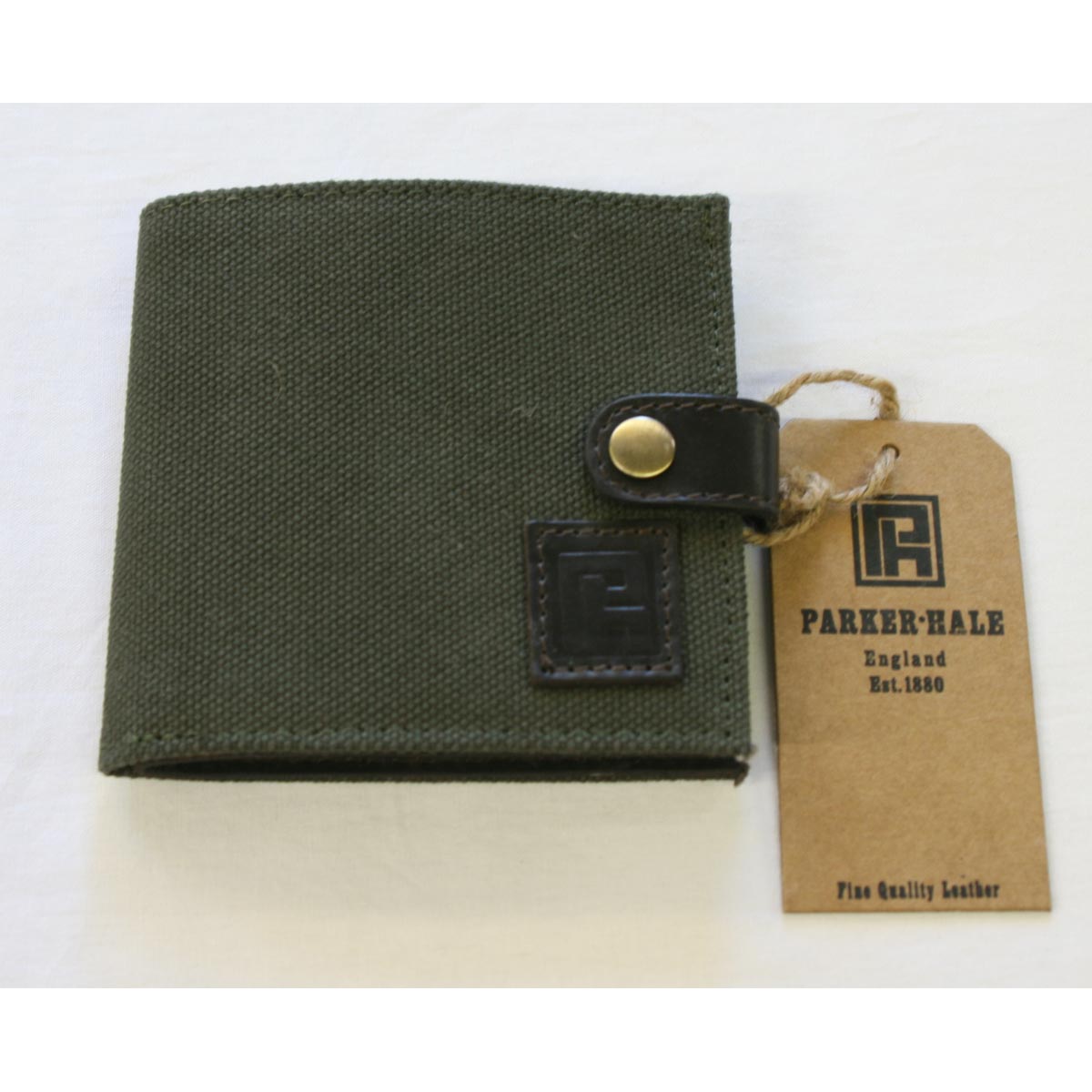 Canvas & Leather Alton Shotgun Certificate Wallet by Parker Hale ...
